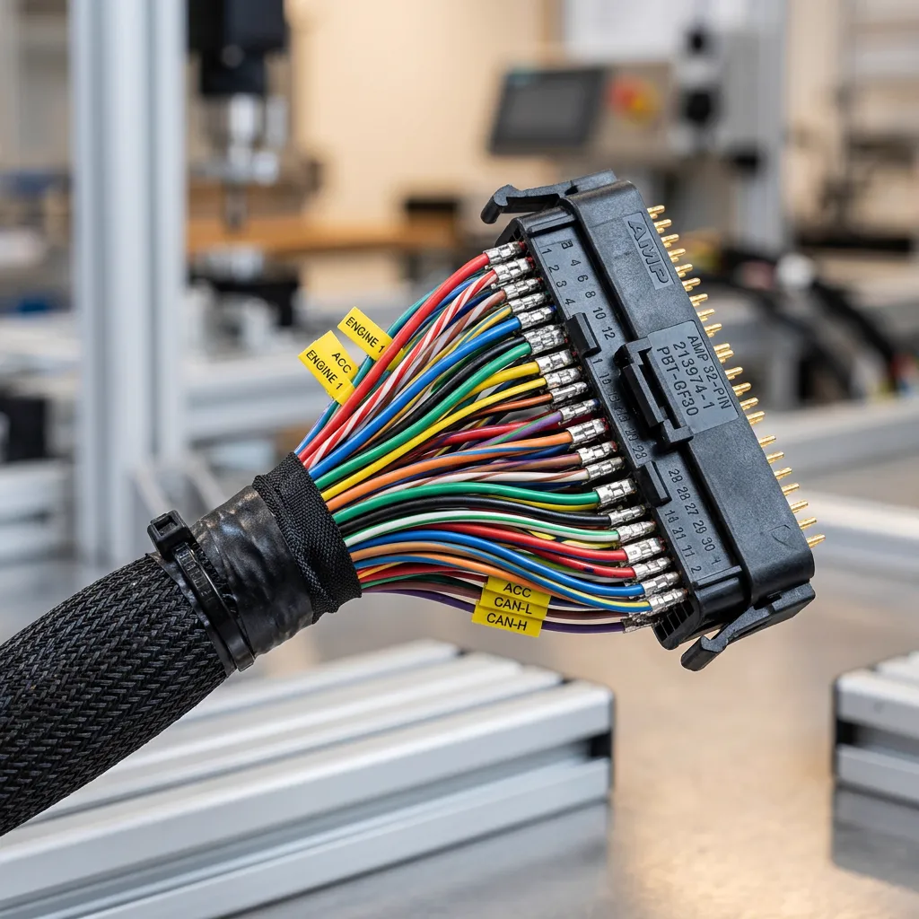 Wire Harness Assembly & Cable Harness Manufacturing | Design, Process ...